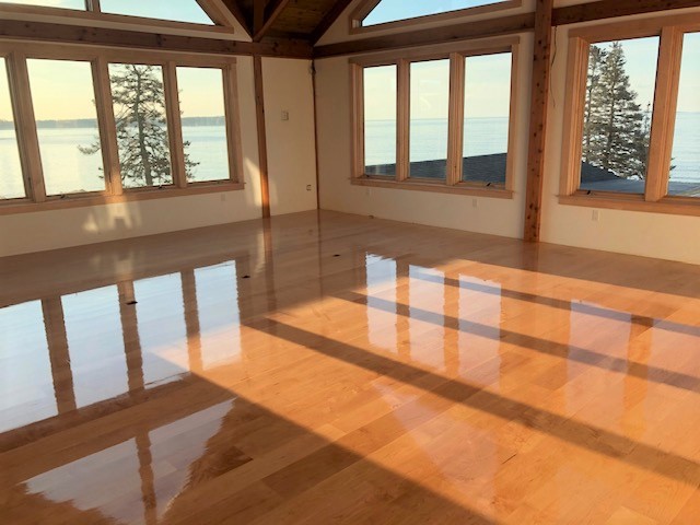 Hard Maple Wood Flooring - Select Grade - Made in USA