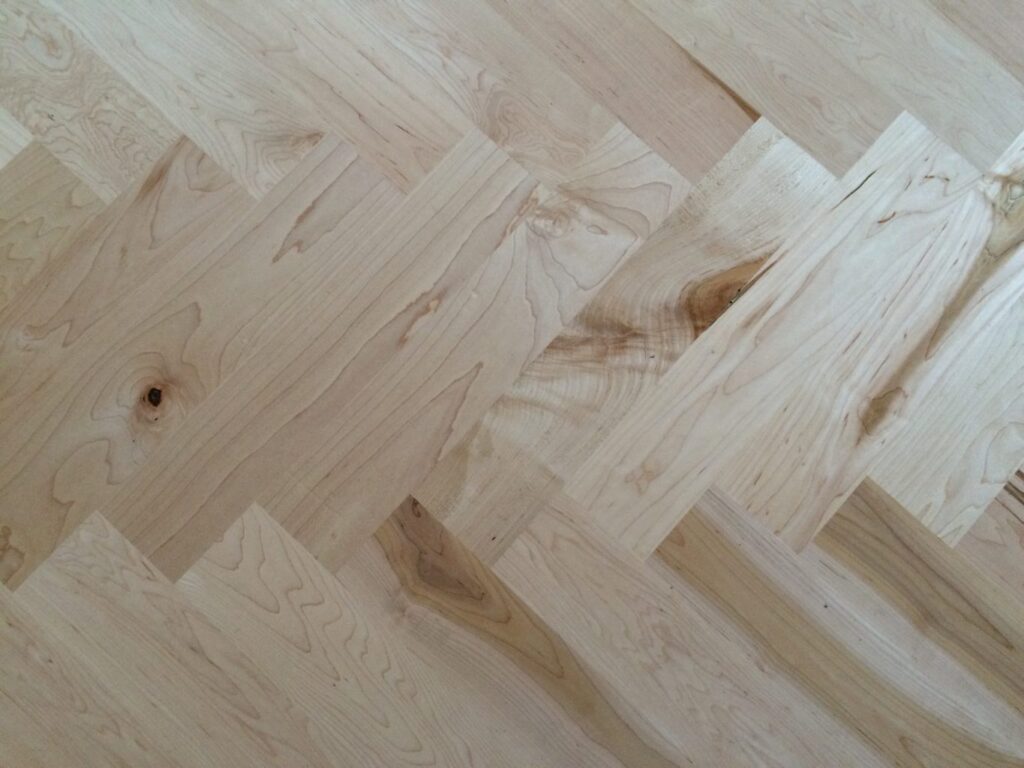 Sugar Maple Wide Plank Flooring - Premium